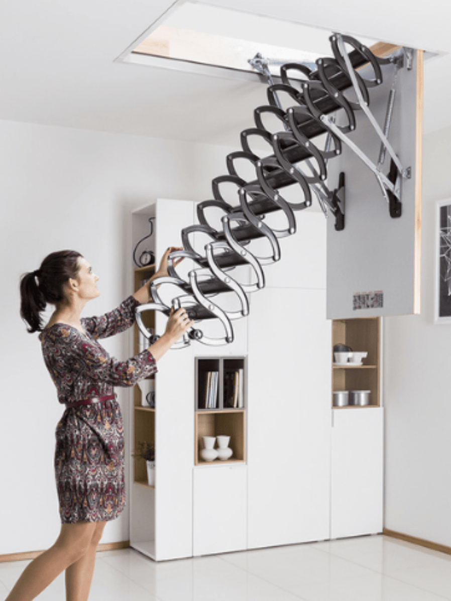 FAKRO Metal Scissors Loft Ladder at Cambridge Skylights - Convenient ...